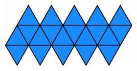 Fold-Out Patterns in Different Dimensions